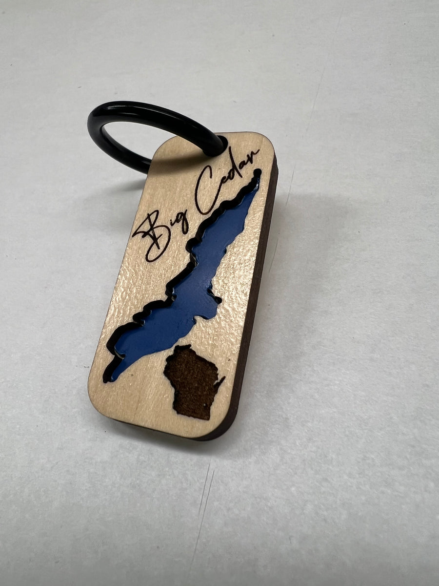 Keychain - Big Cedar - Miscellaneous – Schleisingerville to Slinger ...