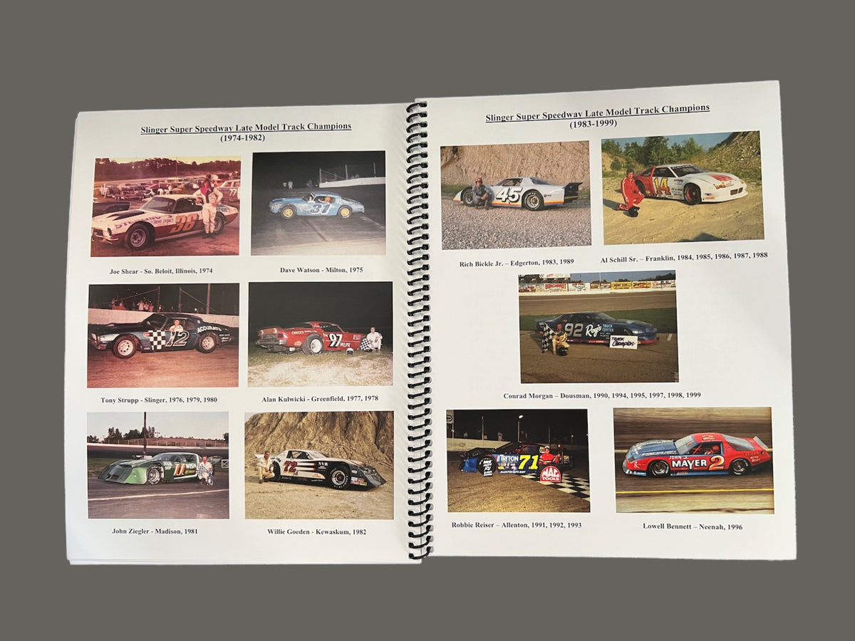 Book - Slinger Speedway 1974-1999 Book – Schleisingerville to Slinger ...